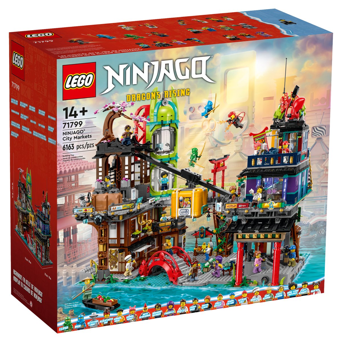 71799 NINJAGO® City Markets - 菲力克斯的遊樂園